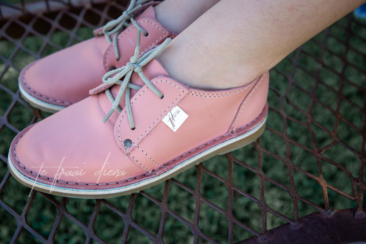 Girls Vellies - Rose Pink – Te Fraai Diena