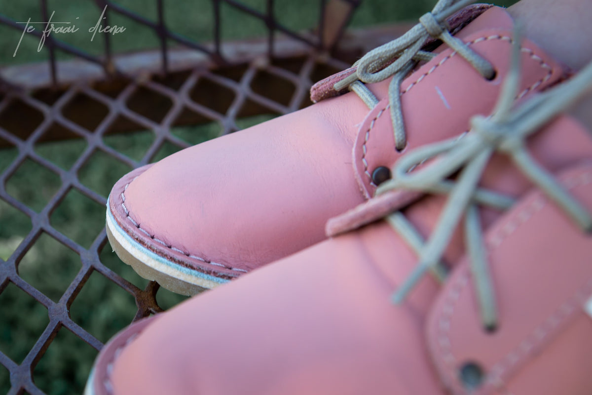 Girls Vellies - Rose Pink – Te Fraai Diena